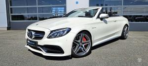 White Mercedes-Benz C 63 AMG 2017 in Klaipeda, with an engine capacity of 3.98 L and mileage of 76 thousand km for 46900 €, photo 12 on AUTOMOTO.COM.LV