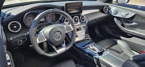 White Mercedes-Benz C 63 AMG 2017 in Klaipeda, with an engine capacity of 3.98 L and mileage of 76 thousand km for 46900 €, photo 23 on AUTOMOTO.COM.LV