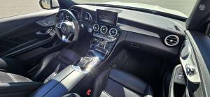White Mercedes-Benz C 63 AMG 2017 in Klaipeda, with an engine capacity of 3.98 L and mileage of 76 thousand km for 46900 €, photo 29 on AUTOMOTO.COM.LV