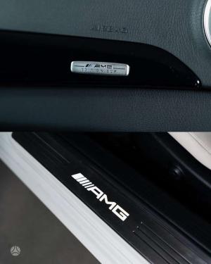 White Mercedes-Benz C 63 AMG 2014 in Vilnius, with an engine capacity of 6.21 L and mileage of 23 thousand km for 48998 €, photo 22 on AUTOMOTO.COM.LV