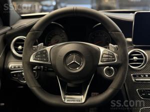 Белый Мерседес Ц 63 АМГ 2017 в Рига, объемом двигателя 4.00 л и пробегом 97 тыс. км за 35990 €, фото 18 на AUTOMOTO.COM.LV