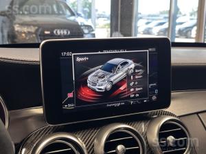 Белый Мерседес Ц 63 АМГ 2017 в Рига, объемом двигателя 4.00 л и пробегом 97 тыс. км за 35990 €, фото 22 на AUTOMOTO.COM.LV