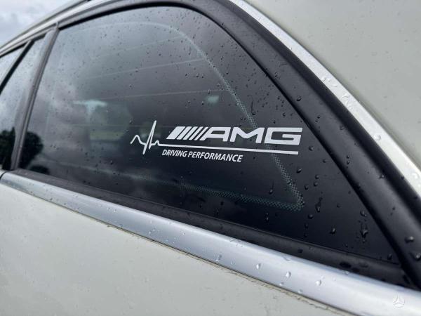 White Mercedes-Benz C 63 AMG 2009 in Riga, with an engine capacity of 6.21 L and mileage of 260 thousand km for 15450 €, photo 9 on AUTOMOTO.COM.LV