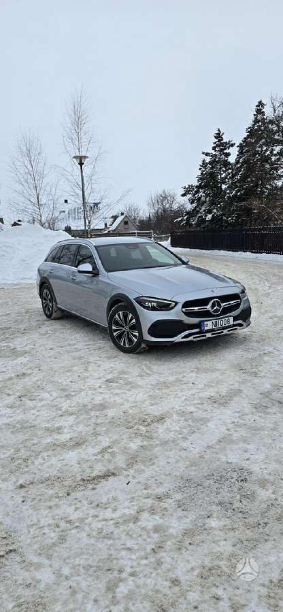 Pelēks Mercedes-Benz C-class All-Terrain 2022 Ukmergė, ar dzinēja tilpumu 2.00 L un nobraukumu 23 tūkst. km par 34500 €, foto 1 vietnē AUTOMOTO.COM.LV