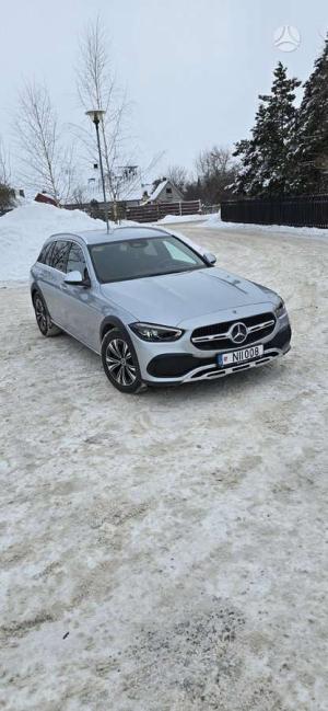 Pelēks Mercedes-Benz C-class All-Terrain 2022 Ukmergė, ar dzinēja tilpumu 2.00 L un nobraukumu 23 tūkst. km par 34500 €, foto 3 vietnē AUTOMOTO.COM.LV