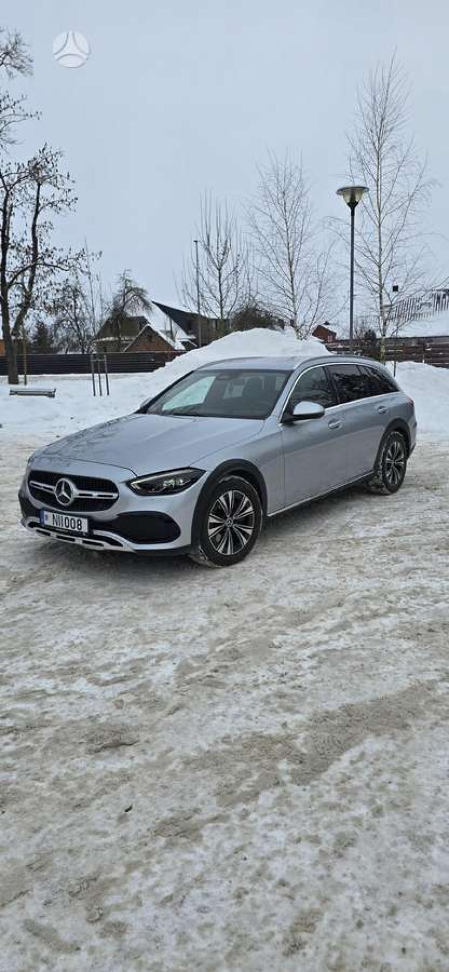 Pelēks Mercedes-Benz C-class All-Terrain 2022 Ukmergė, ar dzinēja tilpumu 2.00 L un nobraukumu 23 tūkst. km par 34500 €, foto 4 vietnē AUTOMOTO.COM.LV