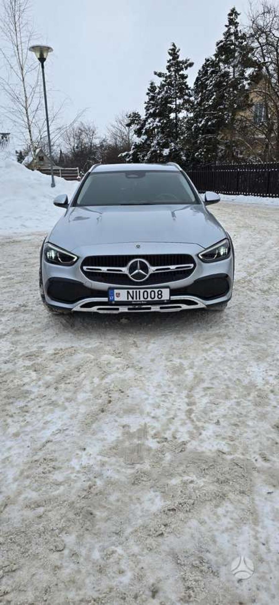 Pelēks Mercedes-Benz C-class All-Terrain 2022 Ukmergė, ar dzinēja tilpumu 2.00 L un nobraukumu 23 tūkst. km par 34500 €, foto 7 vietnē AUTOMOTO.COM.LV