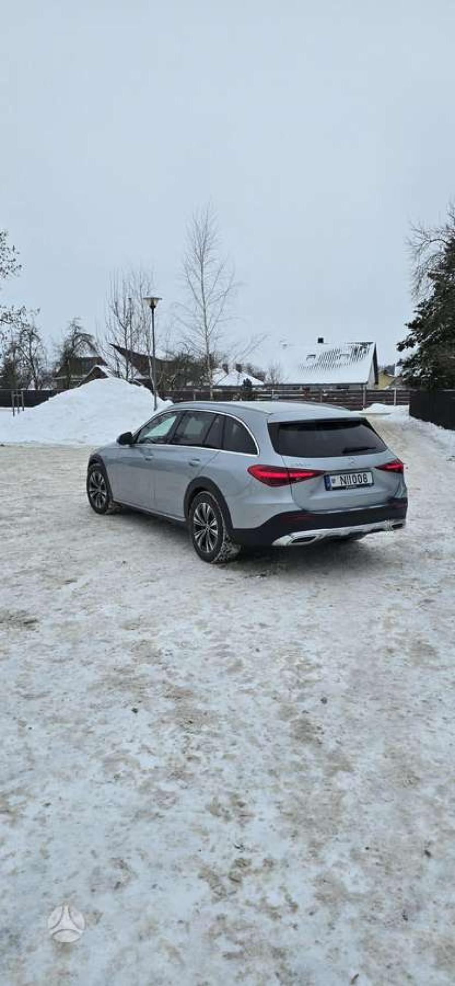 Pelēks Mercedes-Benz C-class All-Terrain 2022 Ukmergė, ar dzinēja tilpumu 2.00 L un nobraukumu 23 tūkst. km par 34500 €, foto 14 vietnē AUTOMOTO.COM.LV