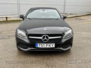Black Mercedes-Benz C-Class 2016 in Parnu, with an engine capacity of 2.00 L and mileage of 141 thousand km for 17490 €, photo 2 on AUTOMOTO.COM.LV