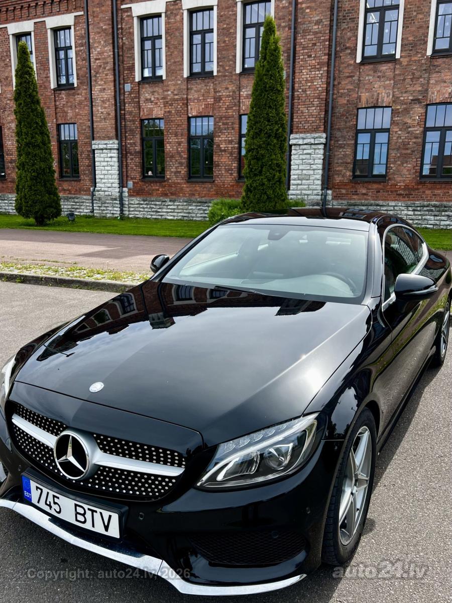 Black Mercedes-Benz C-Class 2016 in Tallinn, with an engine capacity of 1.60 L and mileage of 106 thousand km for 20500 €, photo 3 on AUTOMOTO.COM.LV