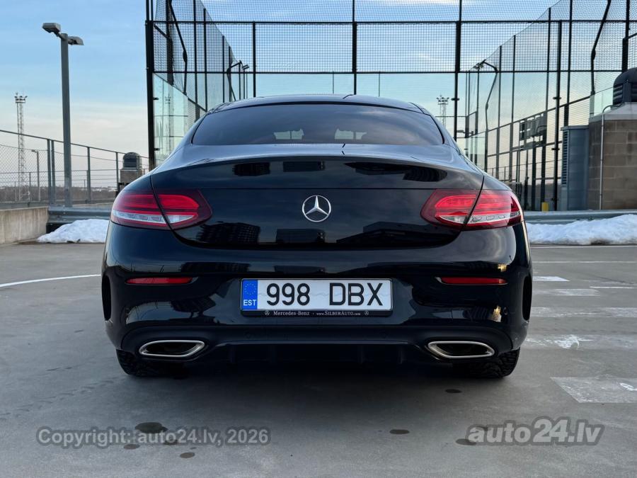 Black Mercedes-Benz C-Class 2019 in Tallinn, with an engine capacity of 1.50 L and mileage of 82 thousand km for 31900 €, photo 5 on AUTOMOTO.COM.LV
