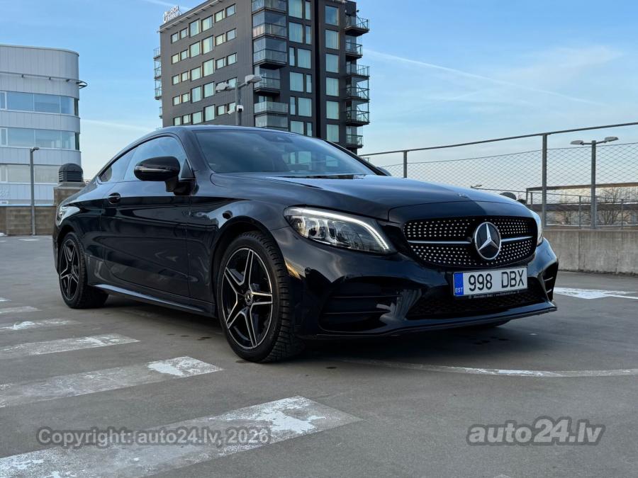 Black Mercedes-Benz C-Class 2019 in Tallinn, with an engine capacity of 1.50 L and mileage of 82 thousand km for 31900 €, photo 8 on AUTOMOTO.COM.LV