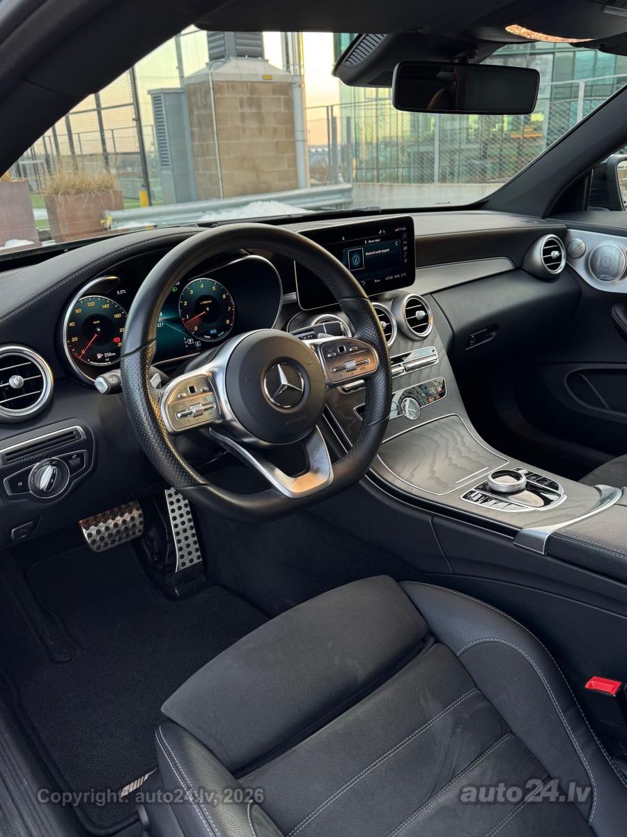 Black Mercedes-Benz C-Class 2019 in Tallinn, with an engine capacity of 1.50 L and mileage of 82 thousand km for 31900 €, photo 10 on AUTOMOTO.COM.LV