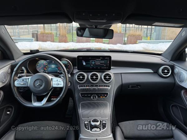 Black Mercedes-Benz C-Class 2019 in Tallinn, with an engine capacity of 1.50 L and mileage of 82 thousand km for 31900 €, photo 10 on AUTOMOTO.COM.LV