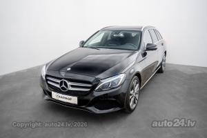 Black Mercedes-Benz C-Class 2017 in Tallinn, with an engine capacity of 2.00 L and mileage of 142 thousand km for 12999 €, photo  on AUTOMOTO.COM.LV