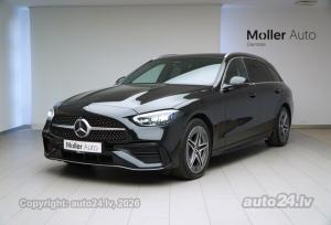 Melns Mercedes-Benz C-Class 2022 Tallina, ar dzinēja tilpumu 2.00 L un nobraukumu 162 tūkst. km par 28500 €, foto  vietnē AUTOMOTO.COM.LV
