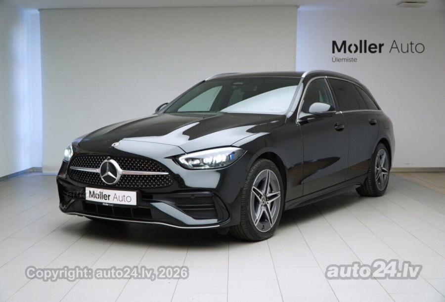 Melns Mercedes-Benz C-Class 2022 Tallina, ar dzinēja tilpumu 2.00 L un nobraukumu 162 tūkst. km par 28500 €, foto 1 vietnē AUTOMOTO.COM.LV