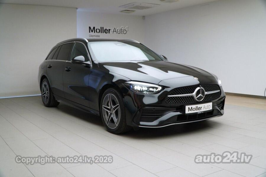 Melns Mercedes-Benz C-Class 2022 Tallina, ar dzinēja tilpumu 2.00 L un nobraukumu 162 tūkst. km par 28500 €, foto 4 vietnē AUTOMOTO.COM.LV