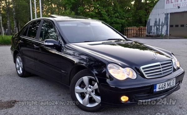 Black Mercedes-Benz C-Class 2005 in Tartu, with an engine capacity of 2.10 L and mileage of 346 thousand km for 3600 €, photo 2 on AUTOMOTO.COM.LV