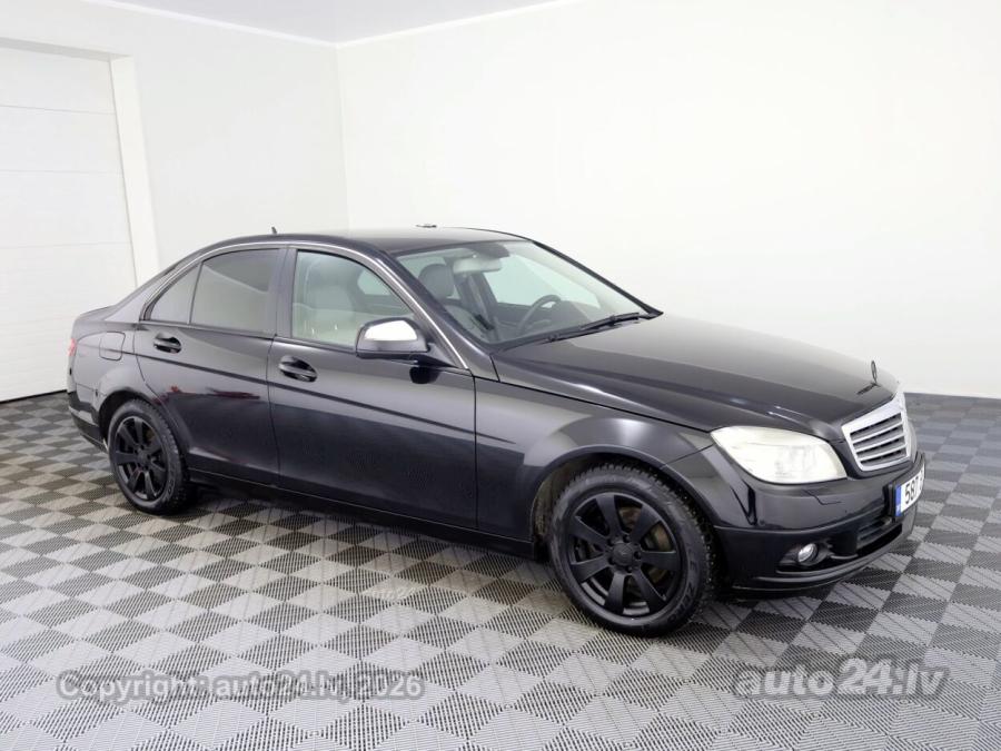 Black Mercedes-Benz C-Class 2007 in Tallinn, with an engine capacity of 2.10 L and mileage of 466 thousand km for 2699 €, photo 1 on AUTOMOTO.COM.LV
