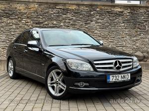 Black Mercedes-Benz C-Class 2007 in Tallinn, with an engine capacity of 1.80 L and mileage of 262 thousand km for 5400 €, photo 4 on AUTOMOTO.COM.LV