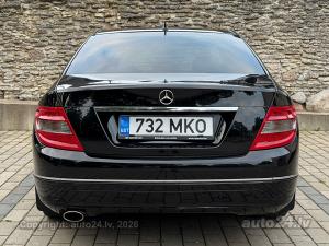 Black Mercedes-Benz C-Class 2007 in Tallinn, with an engine capacity of 1.80 L and mileage of 262 thousand km for 5400 €, photo 6 on AUTOMOTO.COM.LV