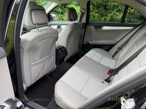 Black Mercedes-Benz C-Class 2007 in Tallinn, with an engine capacity of 1.80 L and mileage of 262 thousand km for 5400 €, photo 13 on AUTOMOTO.COM.LV