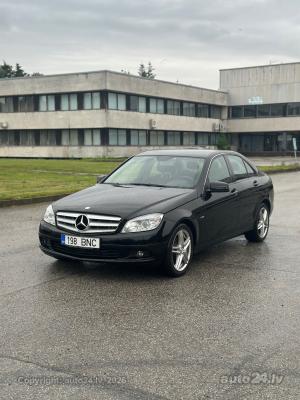 Black Mercedes-Benz C-Class 2010 in Tallinn, with an engine capacity of 2.10 L and mileage of 154 thousand km for 6999 €, photo  on AUTOMOTO.COM.LV