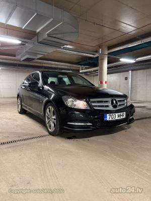 Black Mercedes-Benz C-Class 2012 in Tallinn, with an engine capacity of 1.80 L and mileage of 176 thousand km for 8000 €, photo  on AUTOMOTO.COM.LV