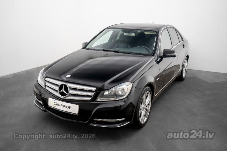 Black Mercedes-Benz C-Class 2012 in Tallinn, with an engine capacity of 1.80 L and mileage of 149 thousand km for 9999 €, photo 1 on AUTOMOTO.COM.LV