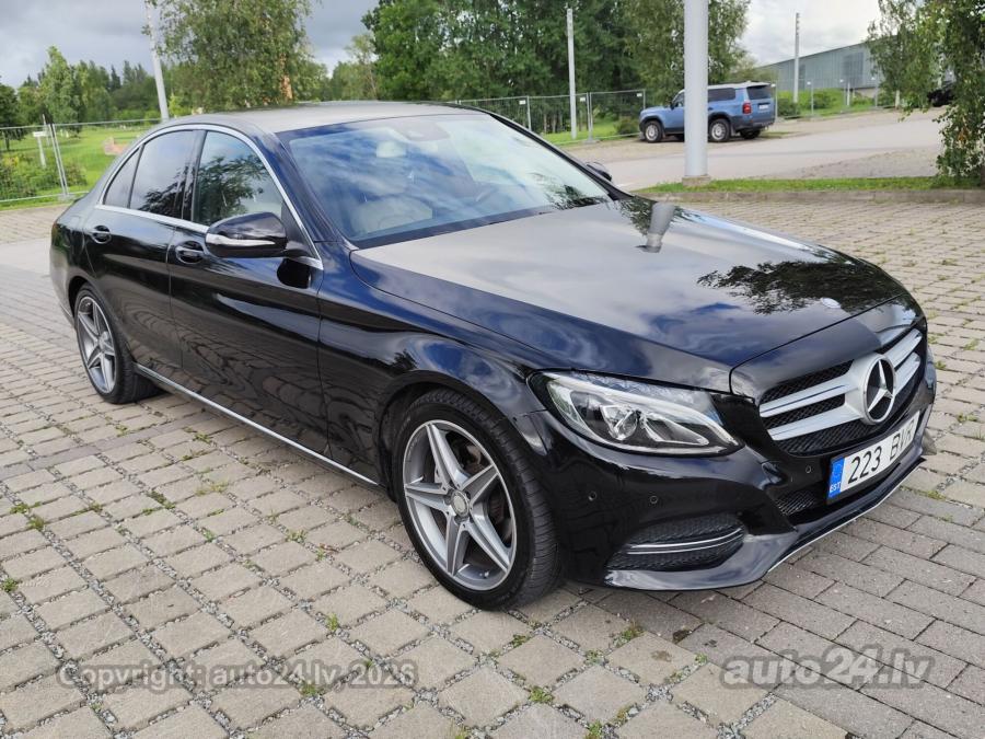 Black Mercedes-Benz C-Class 2014 in Tartu, with an engine capacity of 2.10 L and mileage of 180 thousand km for 12700 €, photo 1 on AUTOMOTO.COM.LV