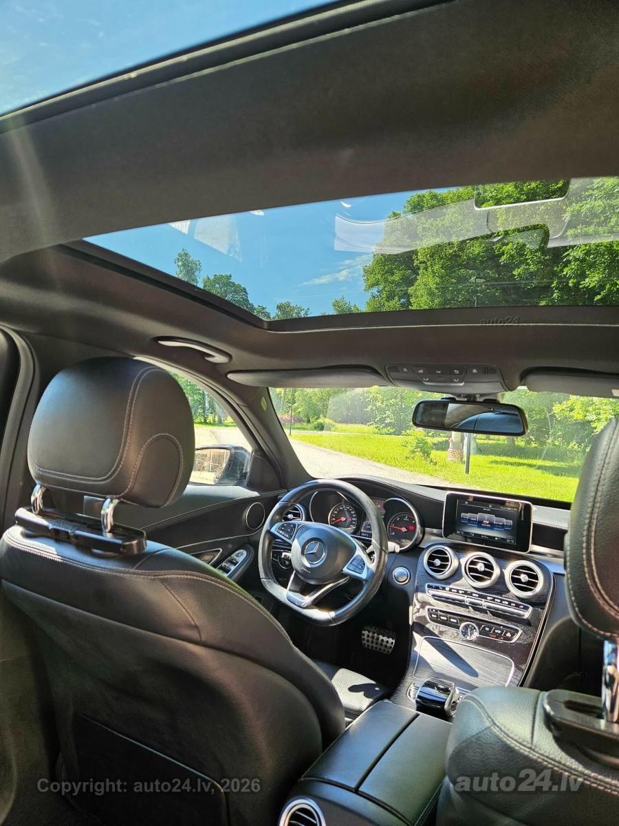 Black Mercedes-Benz C-Class 2015 in Tallinn, with an engine capacity of 2.10 L and mileage of 349 thousand km for 17000 €, photo 7 on AUTOMOTO.COM.LV