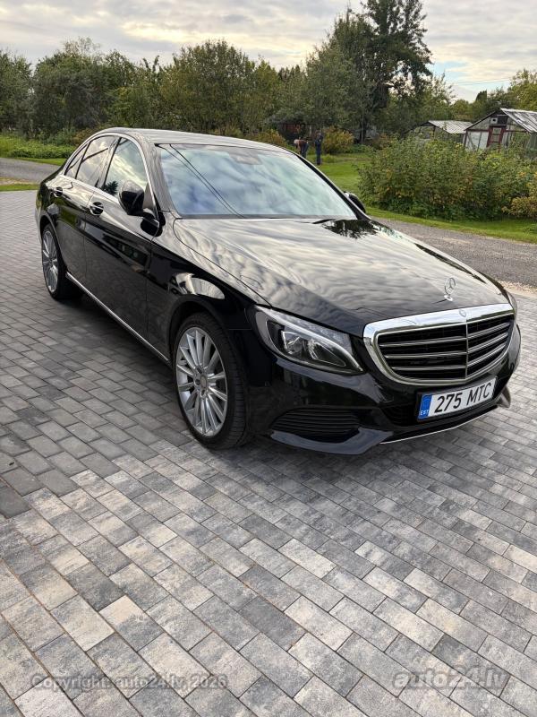Black Mercedes-Benz C-Class 2015 in Tallinn, with an engine capacity of 1.60 L and mileage of 180 thousand km for 15700 €, photo 1 on AUTOMOTO.COM.LV