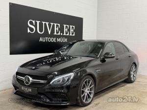 Melns Mercedes-Benz C-Class 2016 Tallina, ar dzinēja tilpumu 4.00 L un nobraukumu 102 tūkst. km par 33995 €, foto  vietnē AUTOMOTO.COM.LV