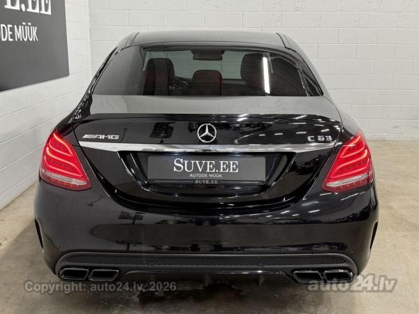 Melns Mercedes-Benz C-Class 2016 Tallina, ar dzinēja tilpumu 4.00 L un nobraukumu 102 tūkst. km par 33995 €, foto 7 vietnē AUTOMOTO.COM.LV