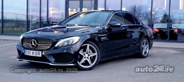 Black Mercedes-Benz C-Class 2016 in Tallinn, with an engine capacity of 1.60 L and mileage of 220 thousand km for 15500 €, photo 2 on AUTOMOTO.COM.LV