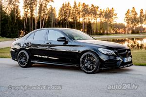 Melns Mercedes-Benz C-Class 2016 Pērnava, ar dzinēja tilpumu 3.00 L un nobraukumu 167 tūkst. km par 29990 €, foto  vietnē AUTOMOTO.COM.LV
