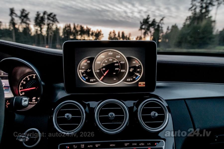 Melns Mercedes-Benz C-Class 2016 Pērnava, ar dzinēja tilpumu 3.00 L un nobraukumu 167 tūkst. km par 29990 €, foto 29 vietnē AUTOMOTO.COM.LV