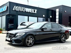 Melns Mercedes-Benz C-Class 2016 Tallina, ar dzinēja tilpumu 3.00 L un nobraukumu 186 tūkst. km par 24500 €, foto  vietnē AUTOMOTO.COM.LV