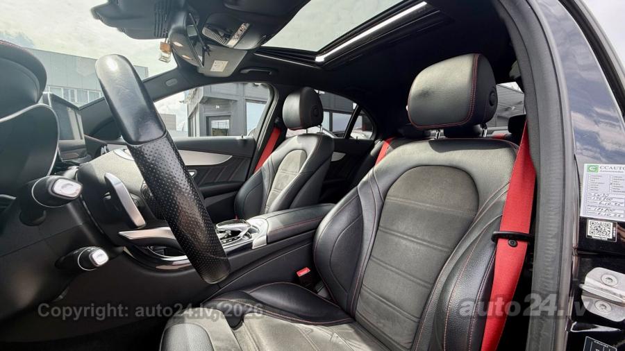 Melns Mercedes-Benz C-Class 2016 Tallina, ar dzinēja tilpumu 3.00 L un nobraukumu 186 tūkst. km par 24500 €, foto 20 vietnē AUTOMOTO.COM.LV