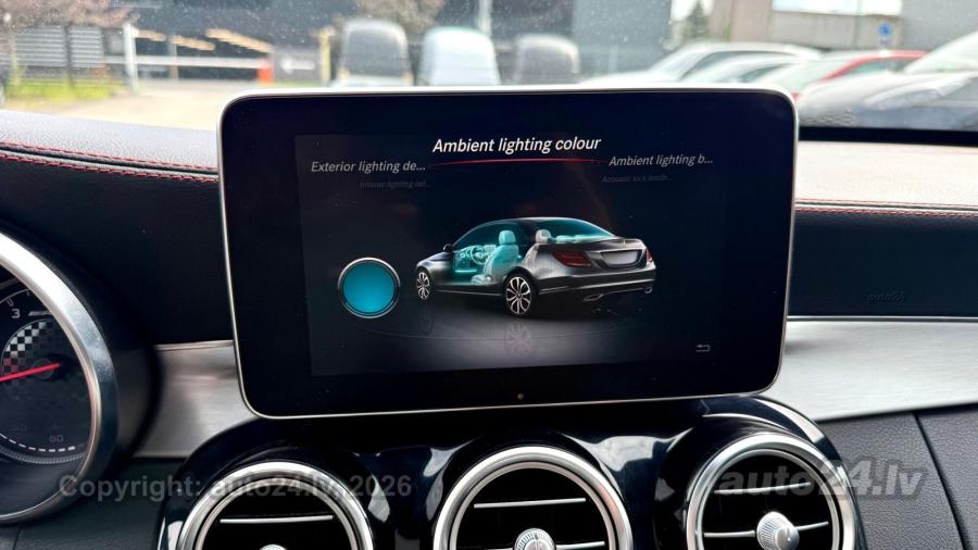 Melns Mercedes-Benz C-Class 2016 Tallina, ar dzinēja tilpumu 3.00 L un nobraukumu 186 tūkst. km par 24500 €, foto 25 vietnē AUTOMOTO.COM.LV