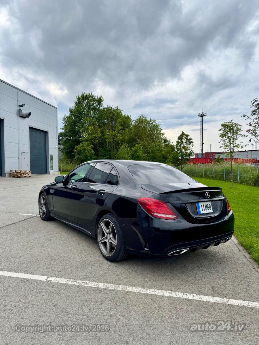 Melns Mercedes-Benz C-Class 2016 Tallina, ar dzinēja tilpumu 1.60 L un nobraukumu 233 tūkst. km par 14700 €, foto 5 vietnē AUTOMOTO.COM.LV
