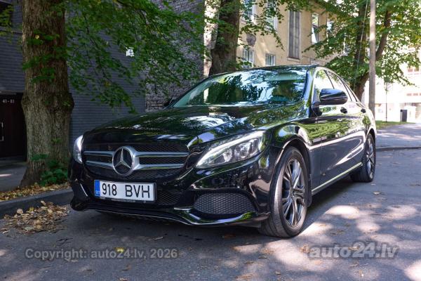 Black Mercedes-Benz C-Class 2016 in Tallinn, with an engine capacity of 2.10 L and mileage of 108 thousand km for 20000 €, photo 1 on AUTOMOTO.COM.LV