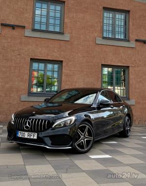 Black Mercedes-Benz C-Class 2017 in Tallinn, with an engine capacity of 1.60 L and mileage of 150 thousand km for 19500 €, photo  on AUTOMOTO.COM.LV