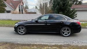 Black Mercedes-Benz C-Class 2018 in Tallinn, with an engine capacity of 2.10 L and mileage of 115 thousand km for 21900 €, photo 3 on AUTOMOTO.COM.LV