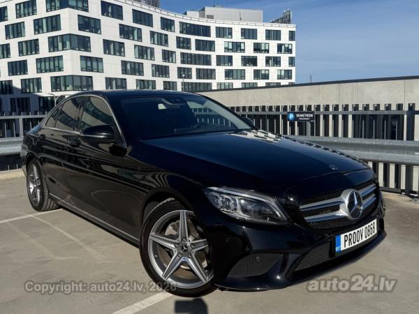 Black Mercedes-Benz C-Class 2018 in Tallinn, with an engine capacity of 1.60 L and mileage of 134 thousand km for 18990 €, photo 1 on AUTOMOTO.COM.LV