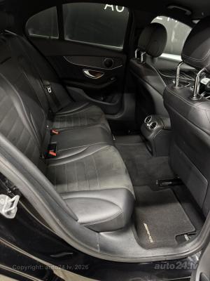 Black Mercedes-Benz C-Class 2019 in Tallinn, with an engine capacity of 1.60 L and mileage of 59 thousand km for 22995 €, photo 14 on AUTOMOTO.COM.LV