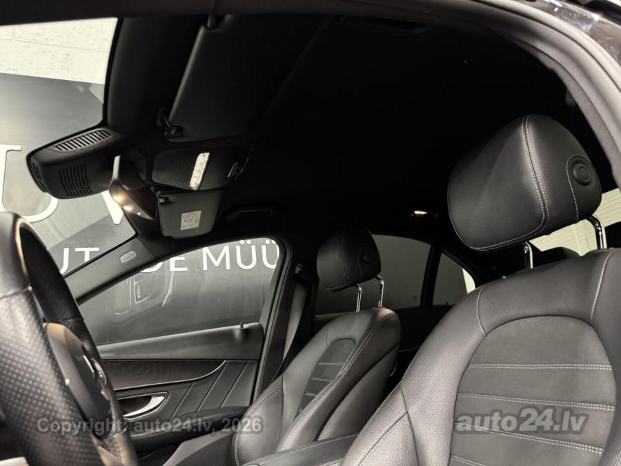 Black Mercedes-Benz C-Class 2019 in Tallinn, with an engine capacity of 1.60 L and mileage of 59 thousand km for 22995 €, photo 17 on AUTOMOTO.COM.LV