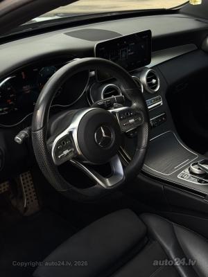 Black Mercedes-Benz C-Class 2019 in Tallinn, with an engine capacity of 1.60 L and mileage of 74 thousand km for 26500 €, photo 6 on AUTOMOTO.COM.LV