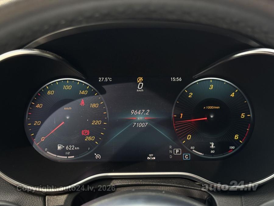 Black Mercedes-Benz C-Class 2019 in Tallinn, with an engine capacity of 1.60 L and mileage of 74 thousand km for 26500 €, photo 10 on AUTOMOTO.COM.LV